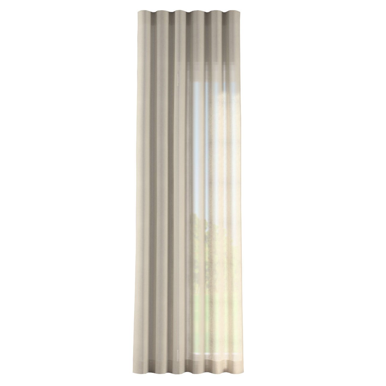 Wellenvorhang, beige, 184-41 - Dekoria.de