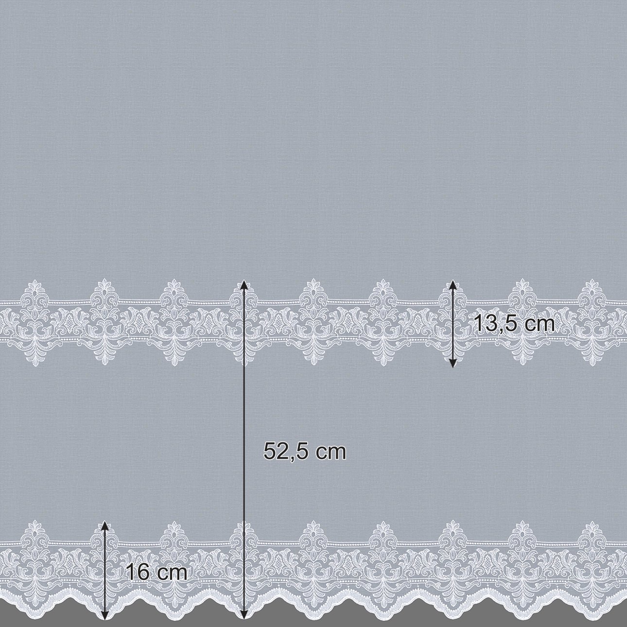 Firana na taśmie wave, biały z tłoczonym wzorem , 186-36 - Dekoria.pl