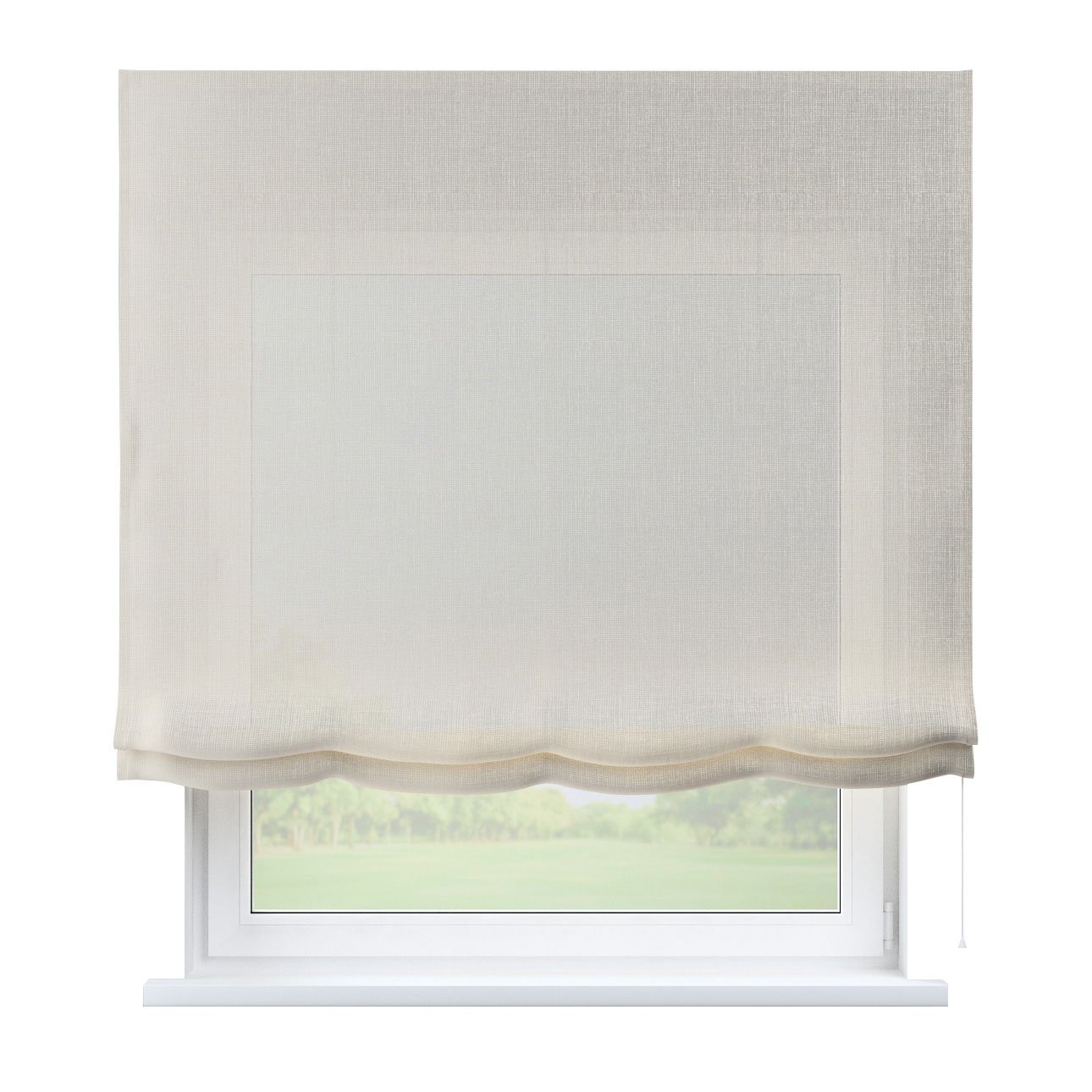 Hissgardin Venedig, Naturvit, 145-04 - Dekoria