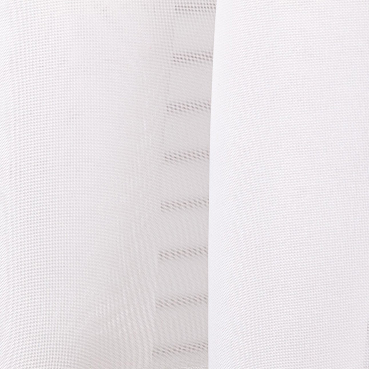 Pencil pleat voile/net curtain, ivory, 900-01 - Dekoria.co.uk