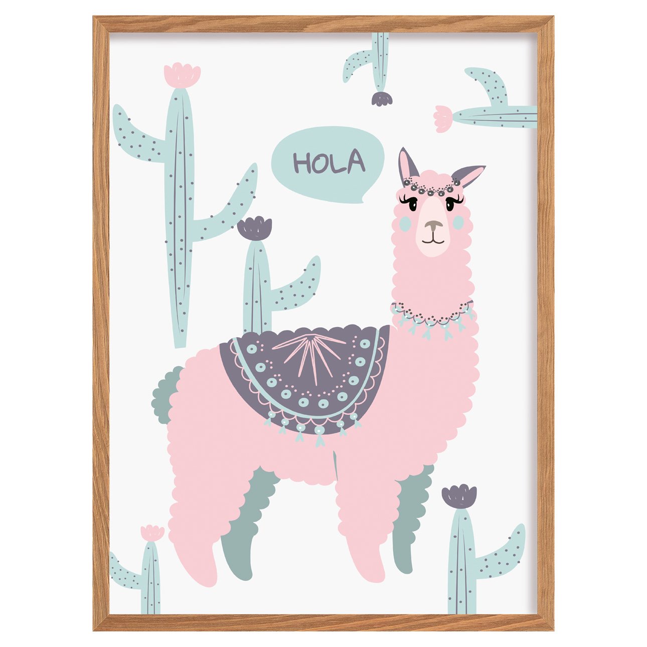 Obrazek Sweet Lama II 30x40 cm, 30x40cm - Yellowtipi.pl