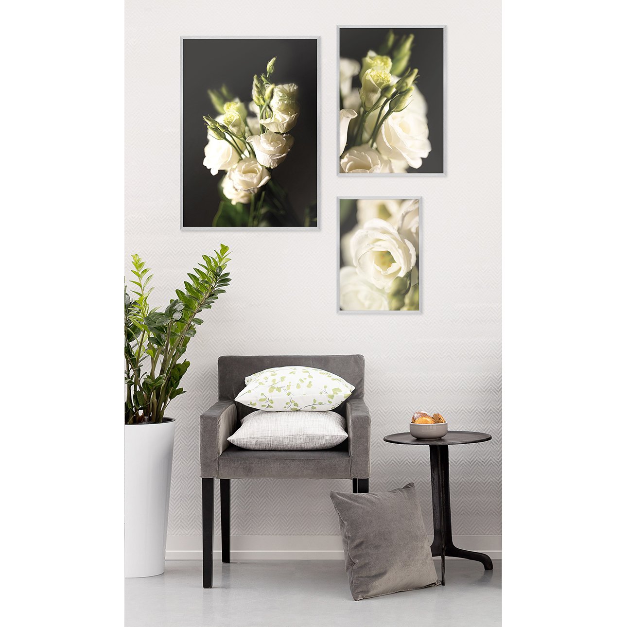 Affiche Flower Wall, 21 x 30 cm - Dekoria.fr