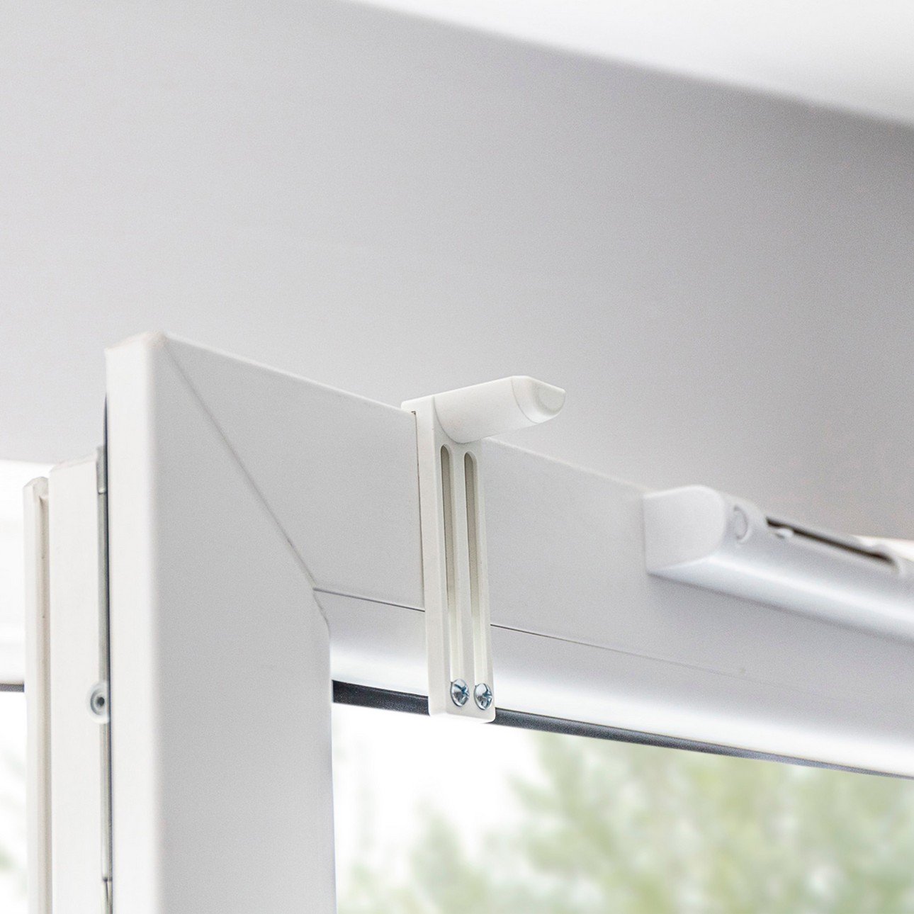 Lot de 2 supports de fixation sans perçage (sur le cadre de fenêtre ...