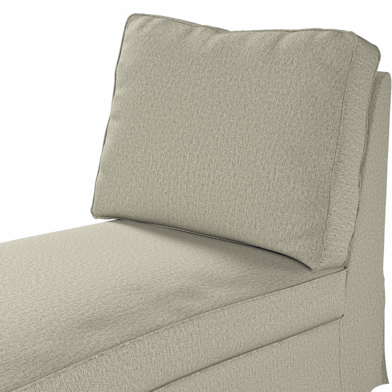 Bezug für Ektorp Recamiere ohne Armlehne, neues Modell, beige, 162-22 ...