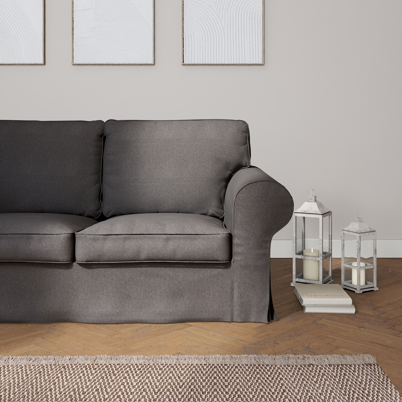 Elegantes Ektorp Bezug Altes Modell Ebenbild